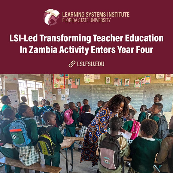 LSI-Led Transforming Teacher Education In Zambia Activity Enters Year Four | Learning Systems ...
